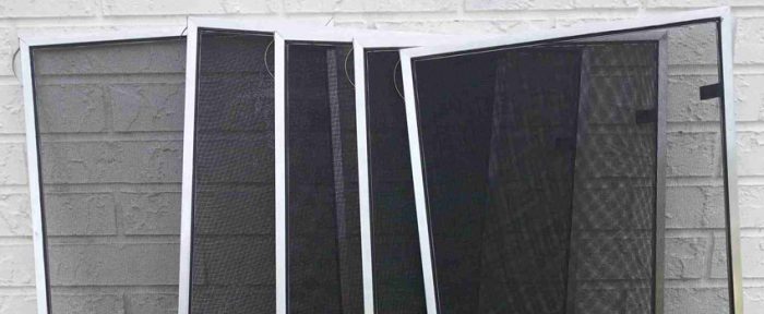 New Screen Frames | Windows and Door Screens | Doctorscreen.com